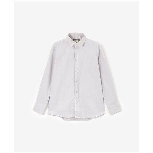 Школьная рубашка Gulliver, размер 146, серый