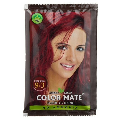 Color Mate Натуральная краска травяная, 9.3 burgundy, 15 мл