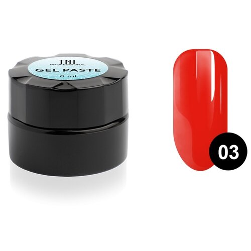 TNL Professional гель-паста для дизайна без липкого слоя, 6 мл