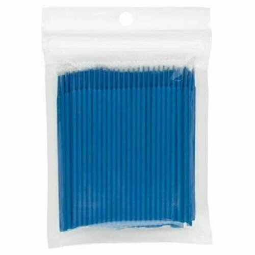 Микрощеточки, размер L, 90-100шт в пакете (03 синие) IRISK professional