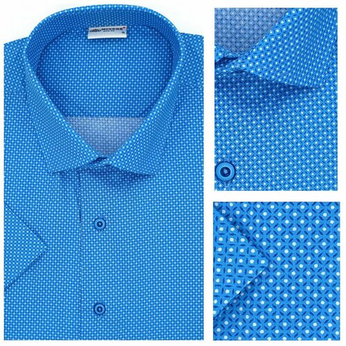Рубашка Mixers, размер L, голубой