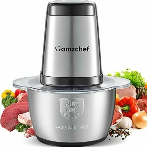 Электрический кухонный измельчитель AMZCHEF 500 Вт