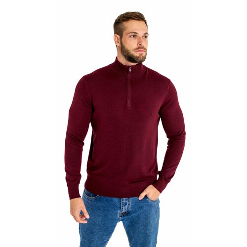 Пуловер Massimo Dia, размер L, бордовый