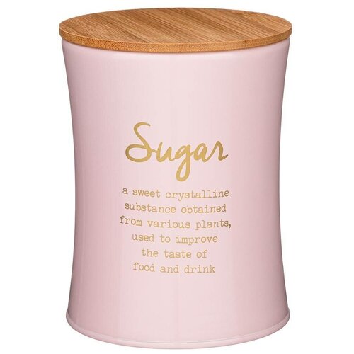 Емкость для сыпучих продуктов продуктов Agness "Тюдор" Сахар, 1,1 л, 11*14 см (790-248)