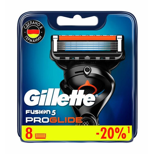Набор из восьми сменных кассет к бритве Gillette Fusion Proglide 5