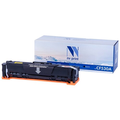 Картридж NV Print CF530A (205A) черный для HP Color LaserJet Pro M154/ MFP M180n/M181fw совместимый (1.1K)