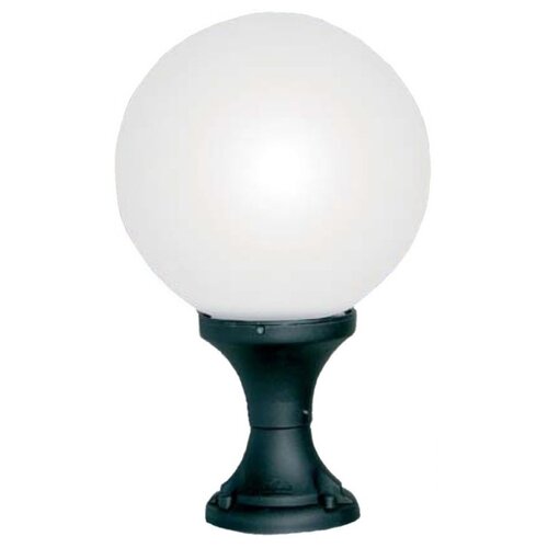 Fumagalli уличный наземный светильник G41.115.000.AYE27, E27, 100 Вт, цвет арматуры: черный, цвет плафона белый