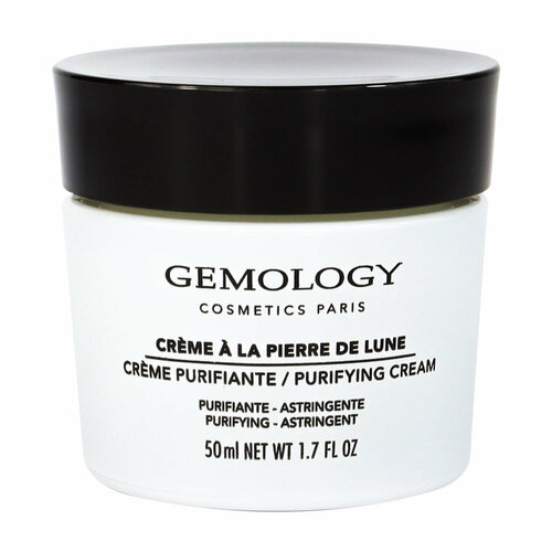 Крем для лица с пудрой из лунного камня Gemology Creme a La Pierre de Lune Purifying Cream /50 мл/гр.