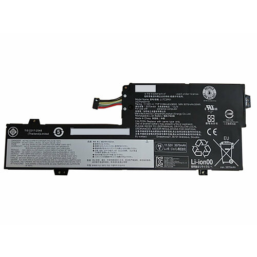 Аккумулятор L17L3P61 для Lenovo IdeaPad 320S-13IKB, Yoga 720-12IKB, 330-11IGM 11.58V 3100mAh (ver.2) черный