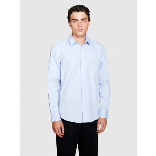 Рубашка Sisley, размер 43, голубой