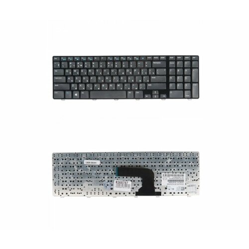 Keyboard / Клавиатура ZeepDeep для ноутбука DELL INSPIRON 3721, 5721, черная с рамкой, гор. Enter