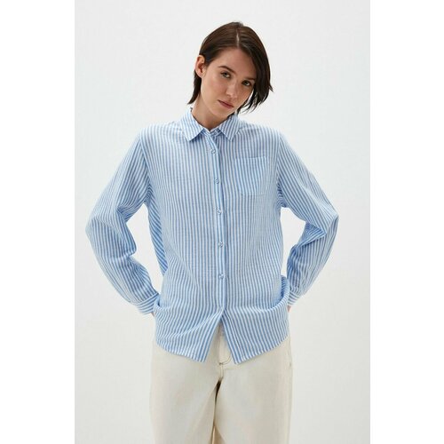 Блуза  Baon, размер 50, голубой