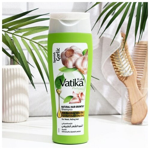 Шампунь для волос Dabur VATIKA GARLIC для ломких и выпадающих волос, 400 мл