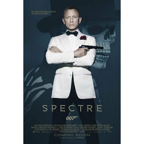 Плакат, постер на бумаге Spectre/Спектр. Размер 21 х 30 см