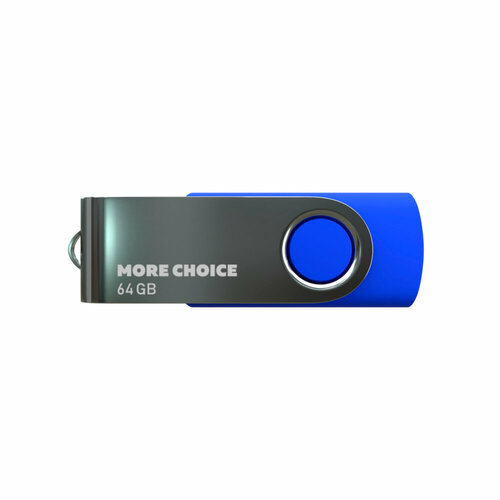 Флеш накопитель памяти USB 64Gb 2.0 More Choice MF64-4 Blue