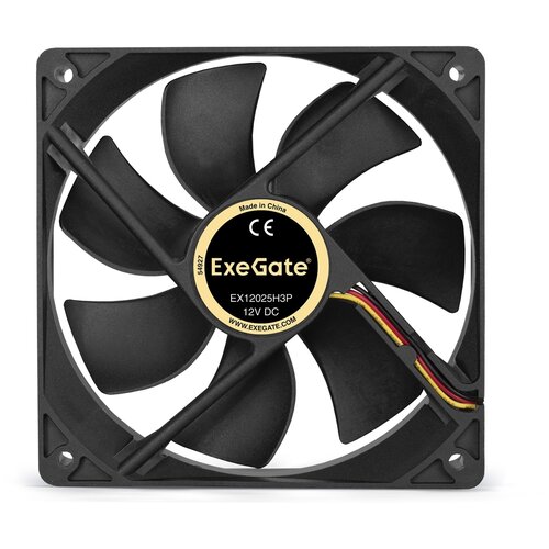Вентилятор для корпуса ExeGate EX253951RUS, черный