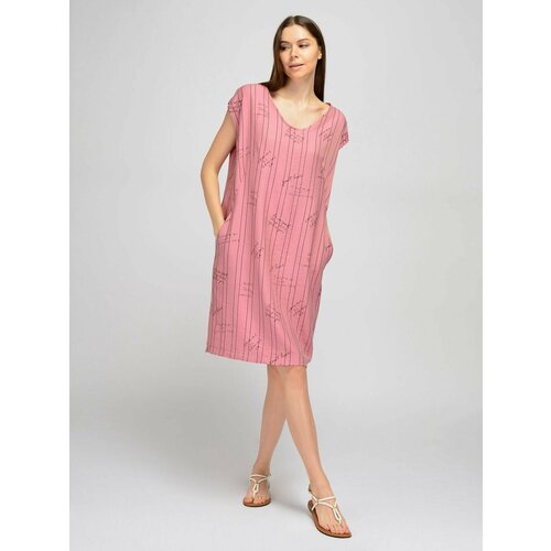 Платье Viserdi, размер 56, розовый