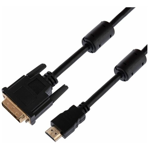 Кабель HDMI-DVI Rexant 17-6303 Gold (1 штука) 1.5m