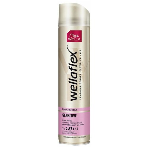 WELLA Wellaflex Лак для волос Sensitive для чувствительной кожи головы СФ 3 250мл