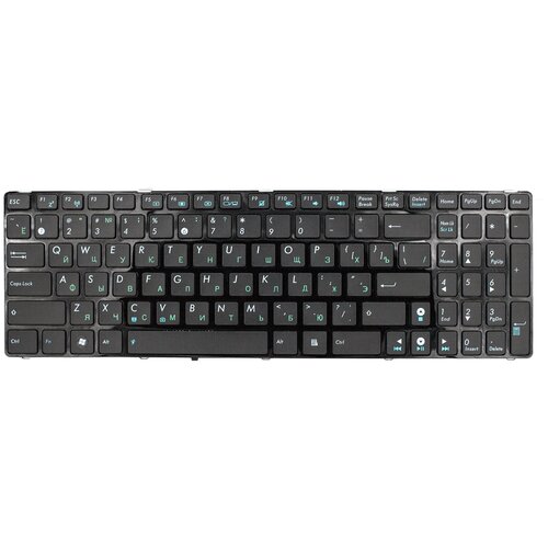 Клавиатура для ноутбука Asus k53s / x54h / a52j / x75vc / n53 / x54c / k52 - Черная
