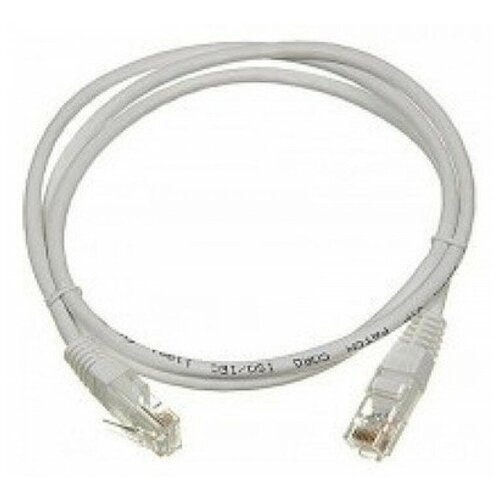 Патч-корд Lanmaster UTP Lan-pc45/u5e-1.0-gy вилка RJ-45-вилка RJ-45 кат.5е 1м серый Lszh Lan-pc45/u5