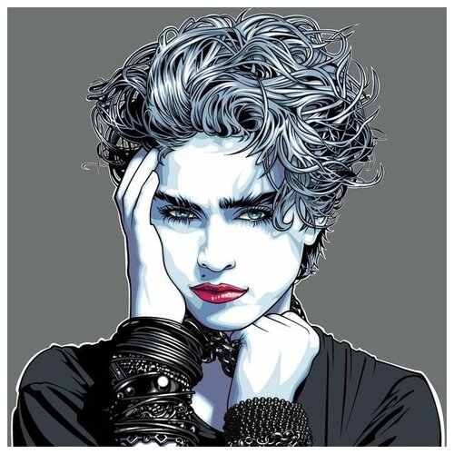 Постер на холсте Мадонна (Madonna) №15 50см. x 50см.