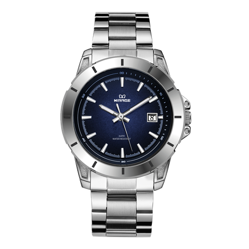 Наручные часы MIRAGE M3002B-3, серебряный, синий