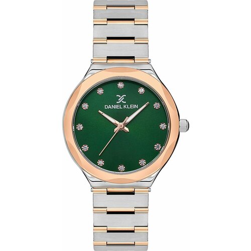 Наручные часы Daniel Klein, серебряный, зеленый