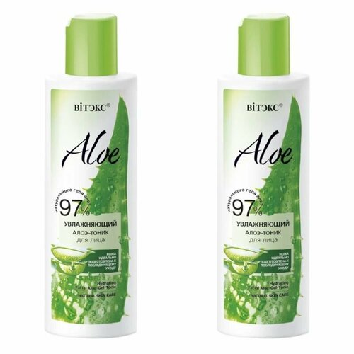 Витэкс Aloe 97% Тоник-алое Увлажняющий для лица, 150 мл, 2 шт