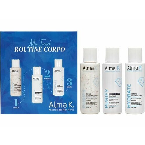 Набор для ухода за кожей тела Alma K. My Time! Body Care Kit