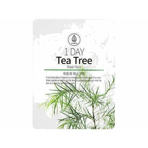 Тканевая маска для лица MEDB 1 DAY Tea Tree Mask Pack