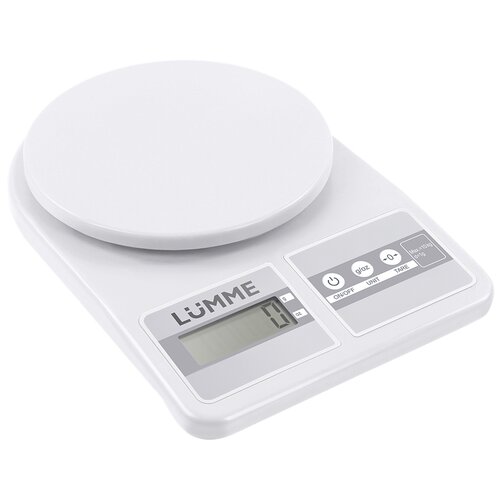 Кухонные весы LUMME LU-1348, белый жемчуг