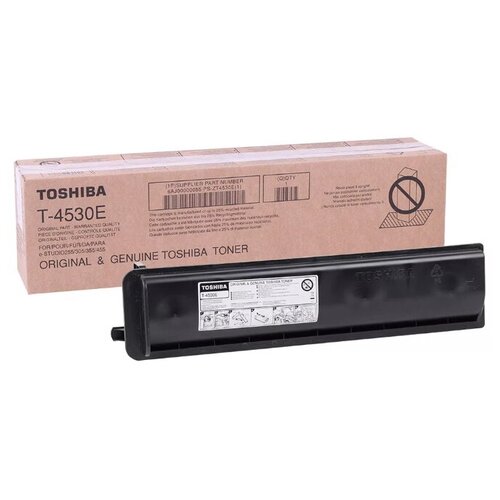 Картридж Toshiba T-4530E (6AJ00000191) тошиба тонер toner для лазерного принтера, цветной туба чернила принт краска заправка мфу Cartridge порошок