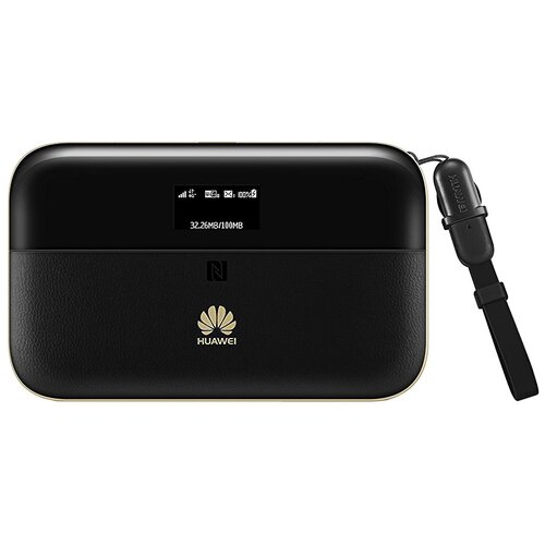 Wi-Fi роутер HUAWEI E5885, черный/золотистый