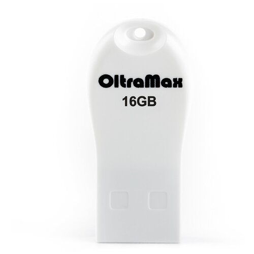 Флешка OltraMax 210 16 ГБ, 1 шт., white