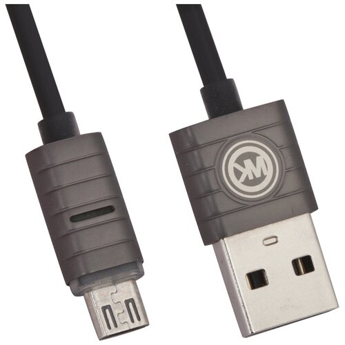 Кабель WK Breathing USB - micro USB (WDC-045), черный