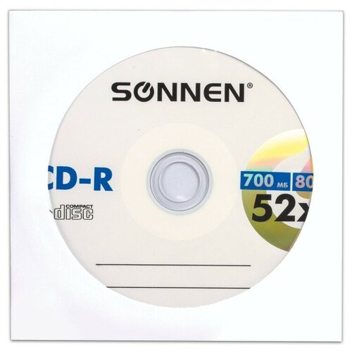 Диск CD-RSONNEN700 Mb 52x, 1 шт.