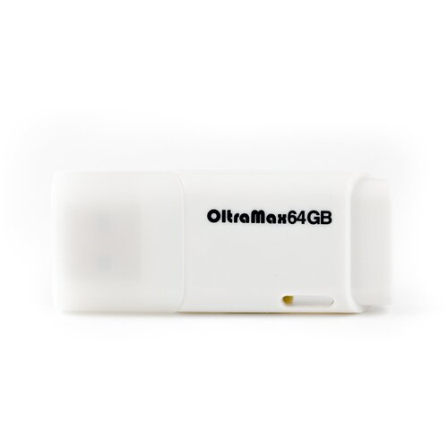 Флешка OltraMax 240 64 ГБ, 1 шт., white