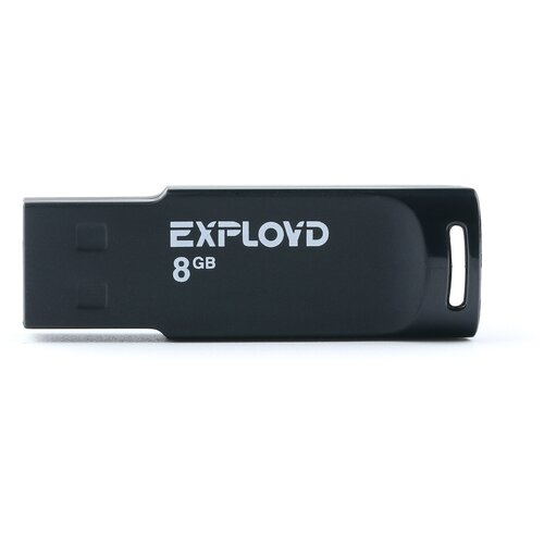 Флешка EXPLOYD 560 8 ГБ, 1 шт., black