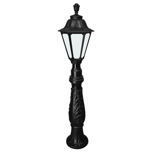 Fumagalli Светильник уличный Rut E26.162.000.AYF1R, E27, 60 Вт, цвет арматуры: черный, цвет плафона белый