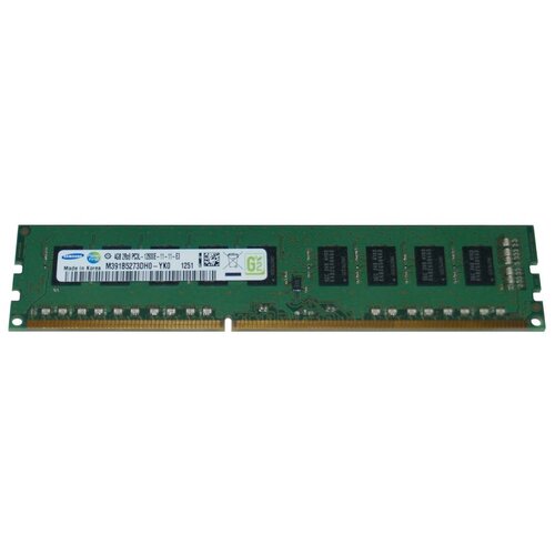 Оперативная память Samsung 4 ГБ DDR3L 1600 МГц DIMM CL11 M391B5273DH0-YK0