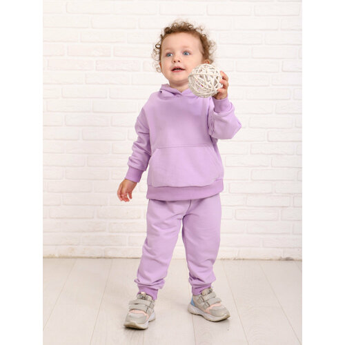 Комплект одежды Милаша, размер 92, фиолетовый