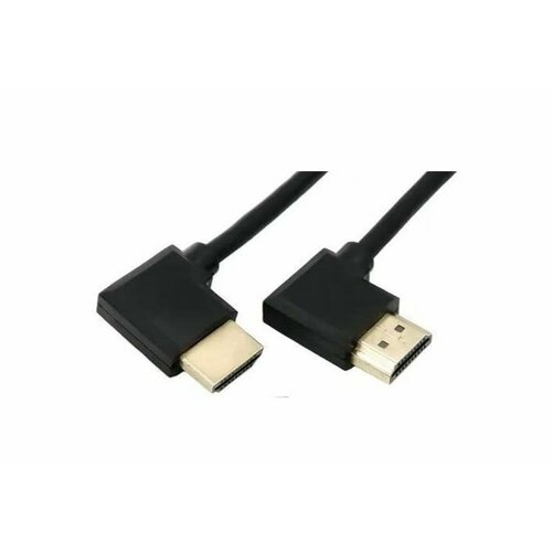 Угловой кабель HDMI 90 градусов, правый-левый, 1.4b FullHD,3D, 3 м.