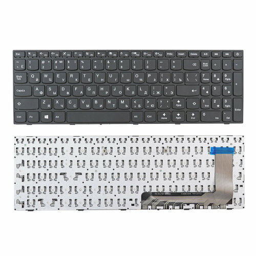 Клавиатура для Lenovo Ideapad 110-15ISK 110-17ACL 110-17IKB 110-17ISK p/n: 5N20l25910
