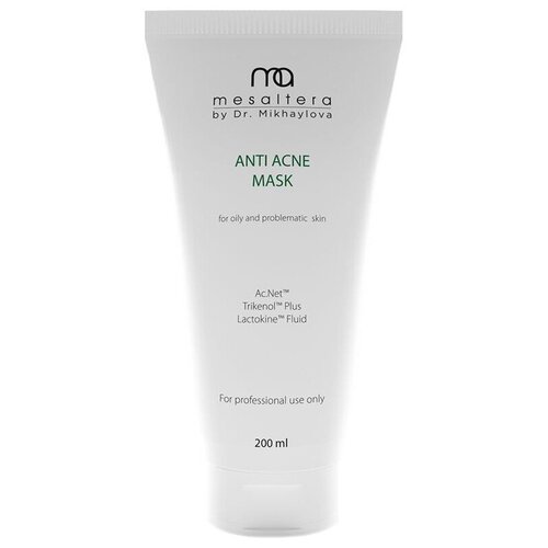MESALTERA by Dr. Mikhaylova Anti Acne Mask для жирной и проблемной кожи, 200 мл