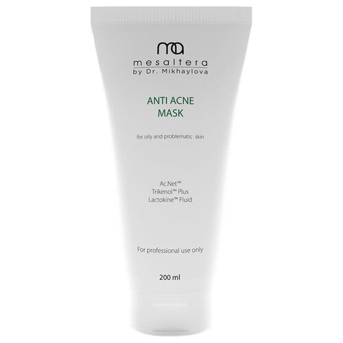 MESALTERA by Dr. Mikhaylova Anti Acne Mask для жирной и проблемной кожи, 200 мл