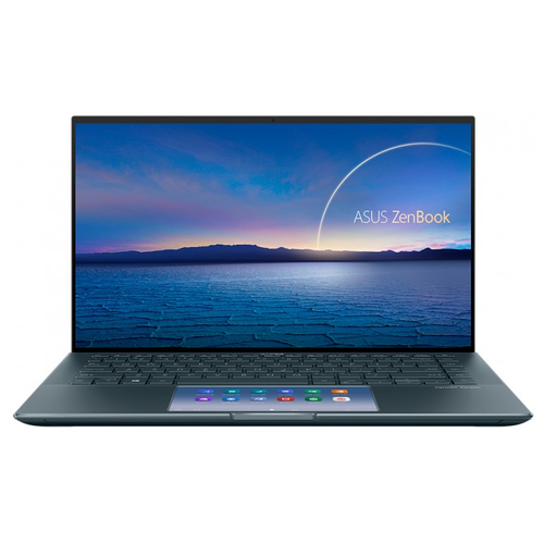 14" Ноутбук ASUS ZenBook 14 UX435EG-A5002T 1920x1080, Intel Core i5 1135G7 2.4 ГГц, RAM 8 ГБ, LPDDR4X, SSD 512 ГБ, NVIDIA GeForce MX450, Windows 10 Home, 90NB0SI1-M03630, Pine Grey