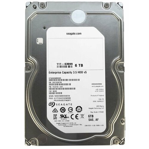 Жесткий Диск Network Appliance 111-03999 6Tb SAS 3,5" HDD