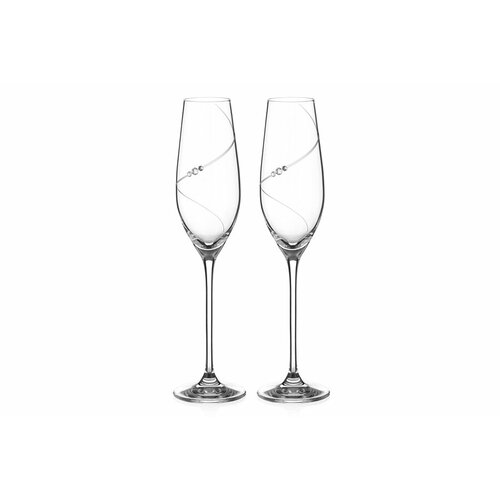 Набор бокалов для шампанского Силуэт, 0,21 л, 2 шт