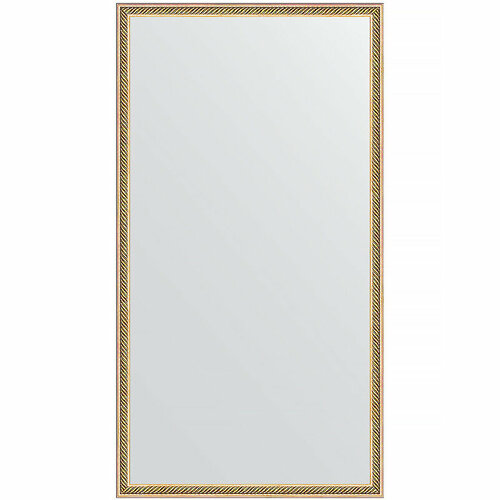 Зеркало Evoform Definite 108х58 BY 0726 в багетной раме - Витое золото 28 мм